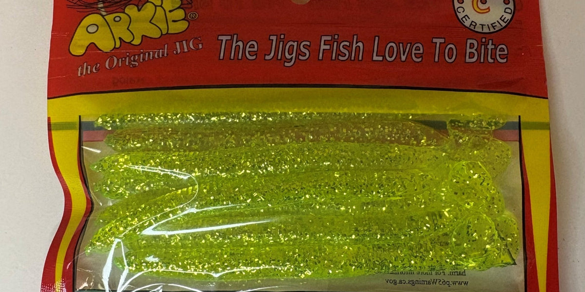 4" Paddle Tail Worm — Arkie Lures