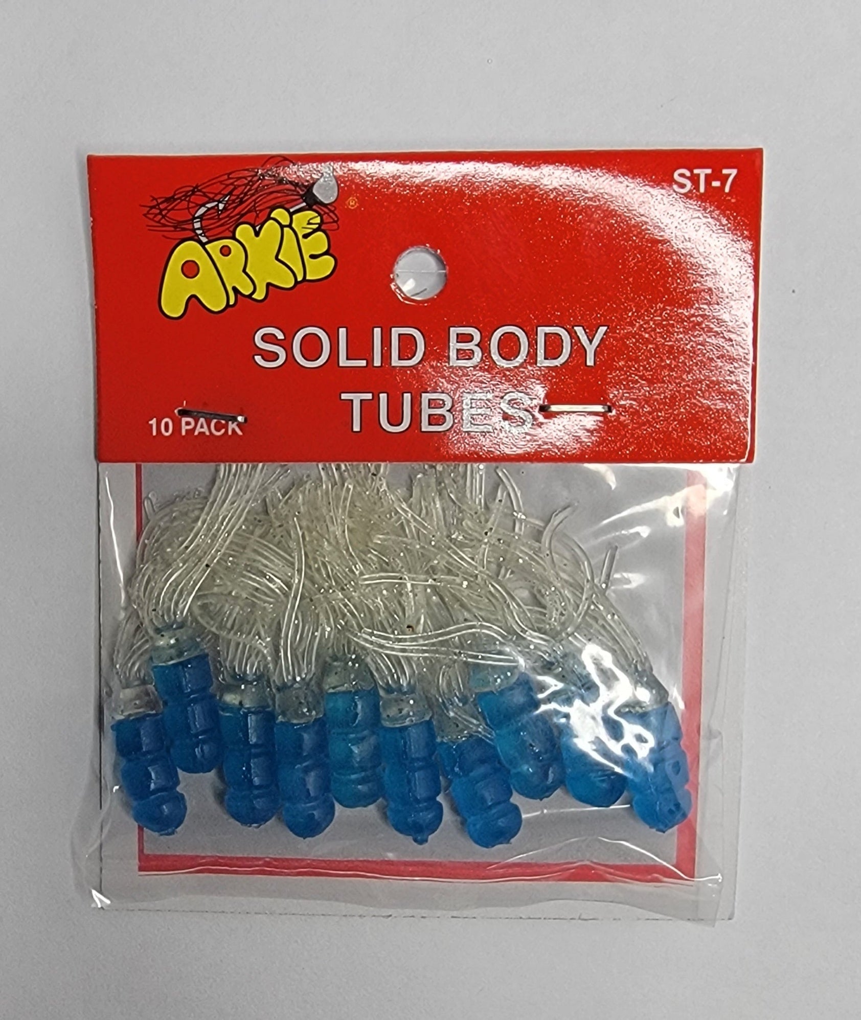 Solid Body Tubes ST-7-C — Arkie Lures
