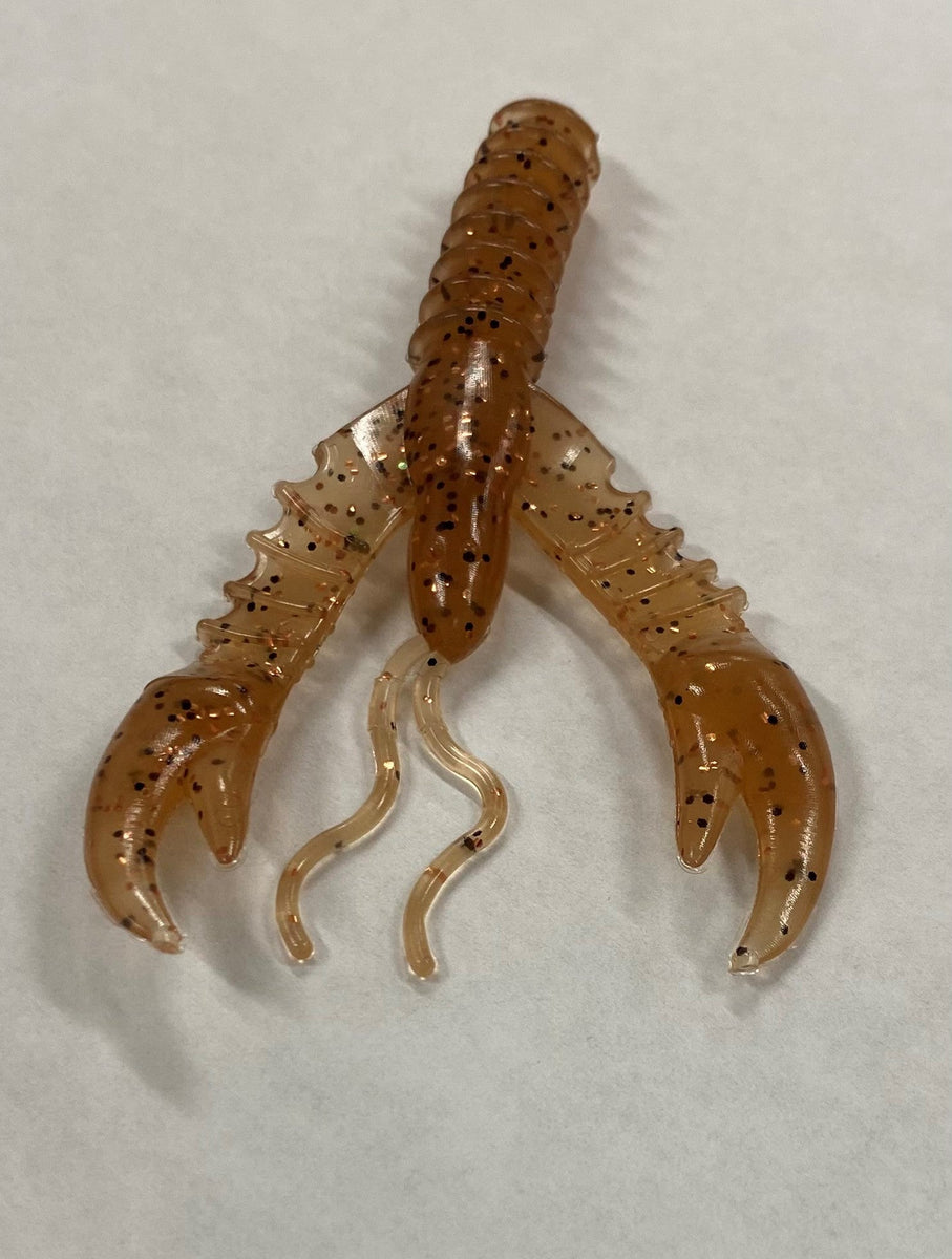 Crawfish Jig Trailer - Color Butterscotch – Arkie Lures