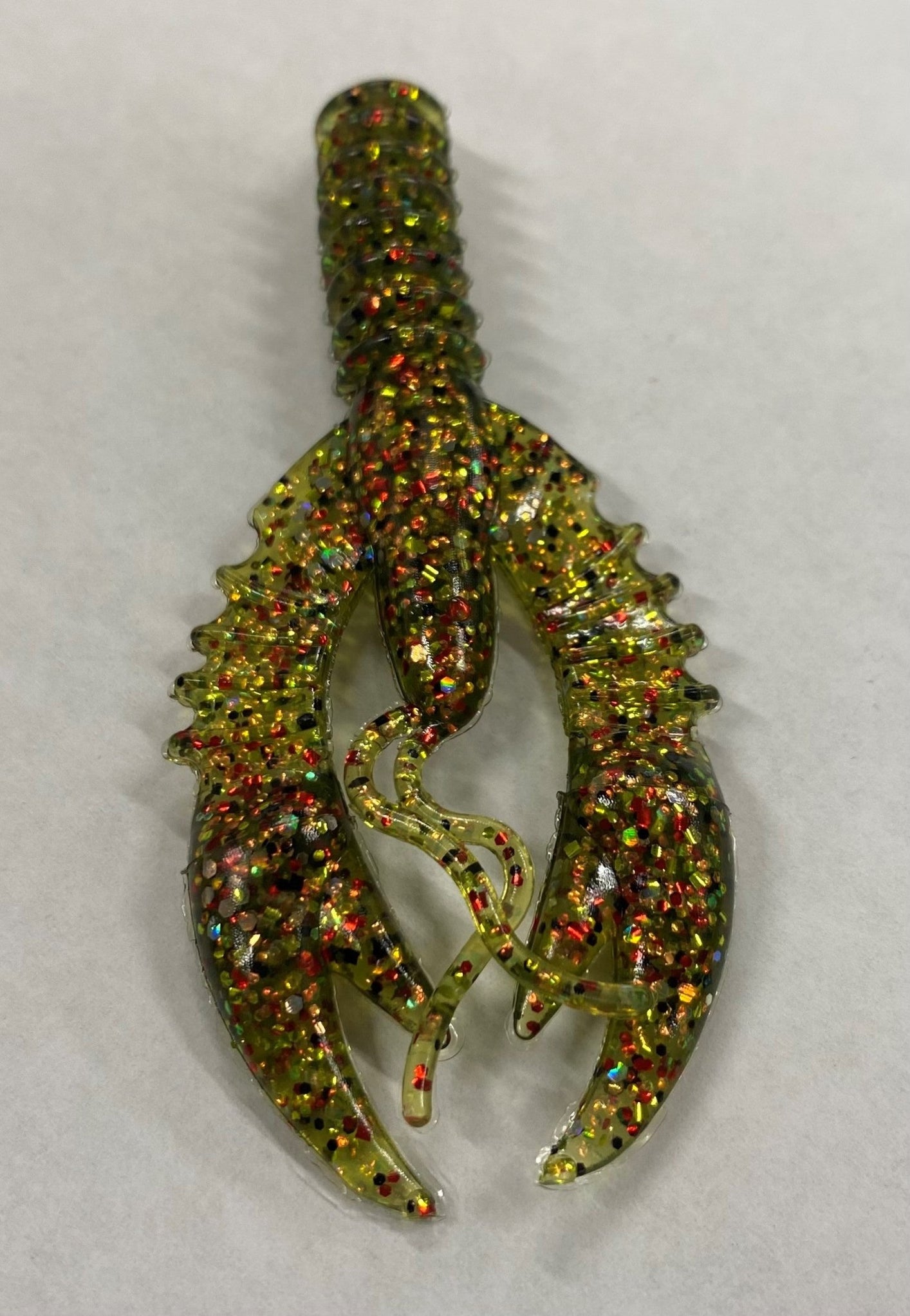 Crawfish Jig Trailer - Color Christmas Tree — Arkie Lures