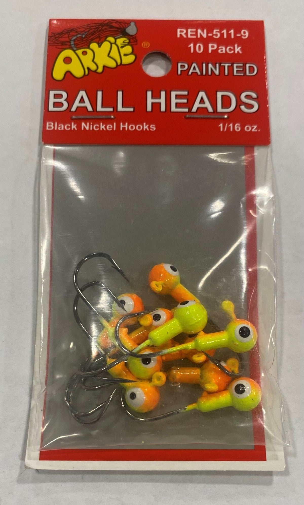 Painted Ball Heads — Arkie Lures